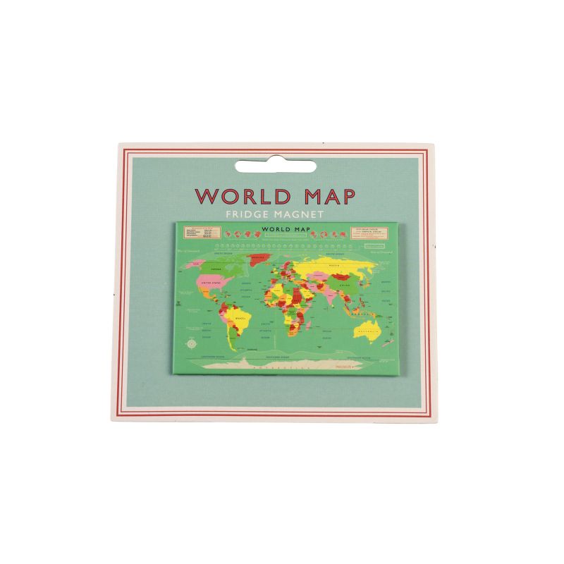 World Map Magnet